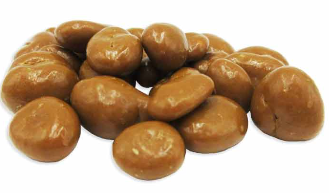 Sea Salt Caramel Coated Peanuts | Kinda Nutty!